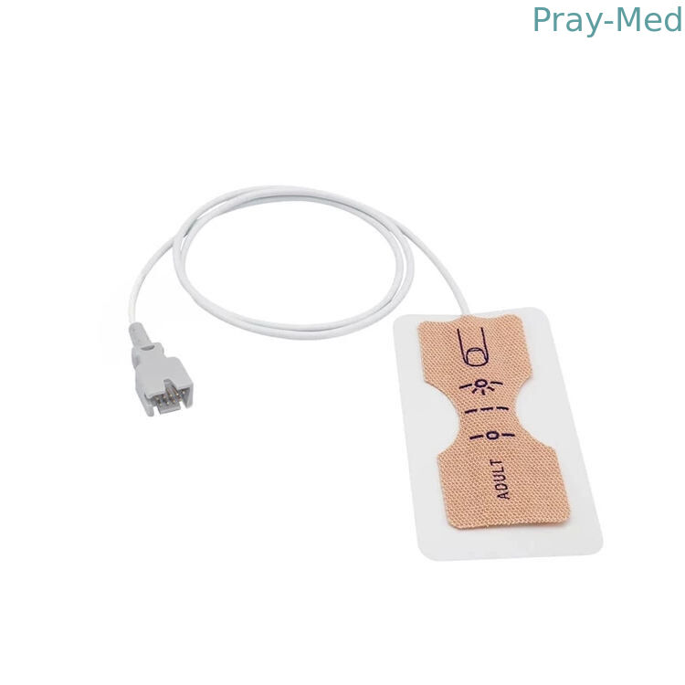 Disposable Lncs Spo2 Sensor, 9 Pin Connector Dewasa / Spo2 Sensor Bayi