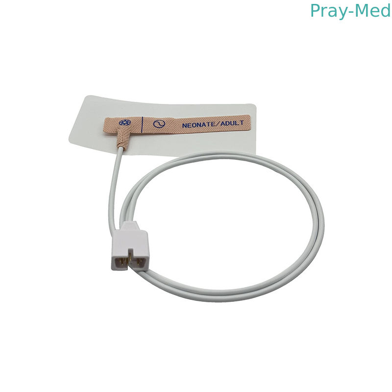 Sensor SpO2 sekali pakai perekat tekstil yang cocok untuk konektor 7 ...